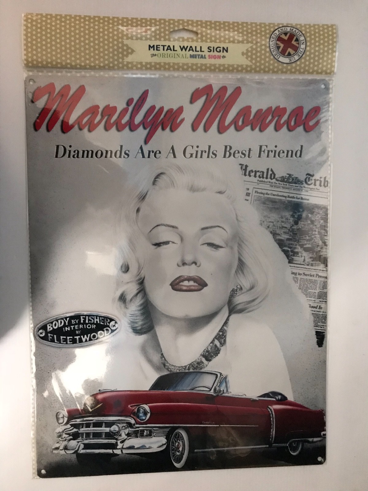 Top 100 - Metal Wall Sign Plaque - Marilyn Monroe | eBay