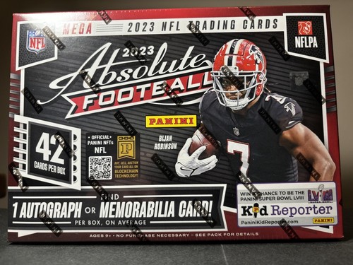2023 PANINI ABSOLUTE FOOTBALL MEGA BOX FACTORY SEALED TARGET KABOOM ...
