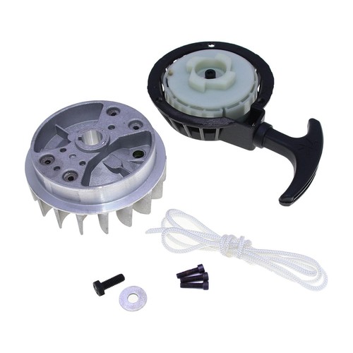 Pull Starter Pull Cord Flywheel Kits for Two Stroke 49cc Mini Pocket ...