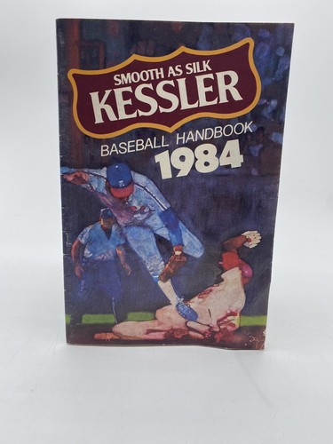 1984 "5 x 8" SMOOTH AS SILK KESSLER BASEBALL HANDBOOK VERY RARE ALL MLB ...
