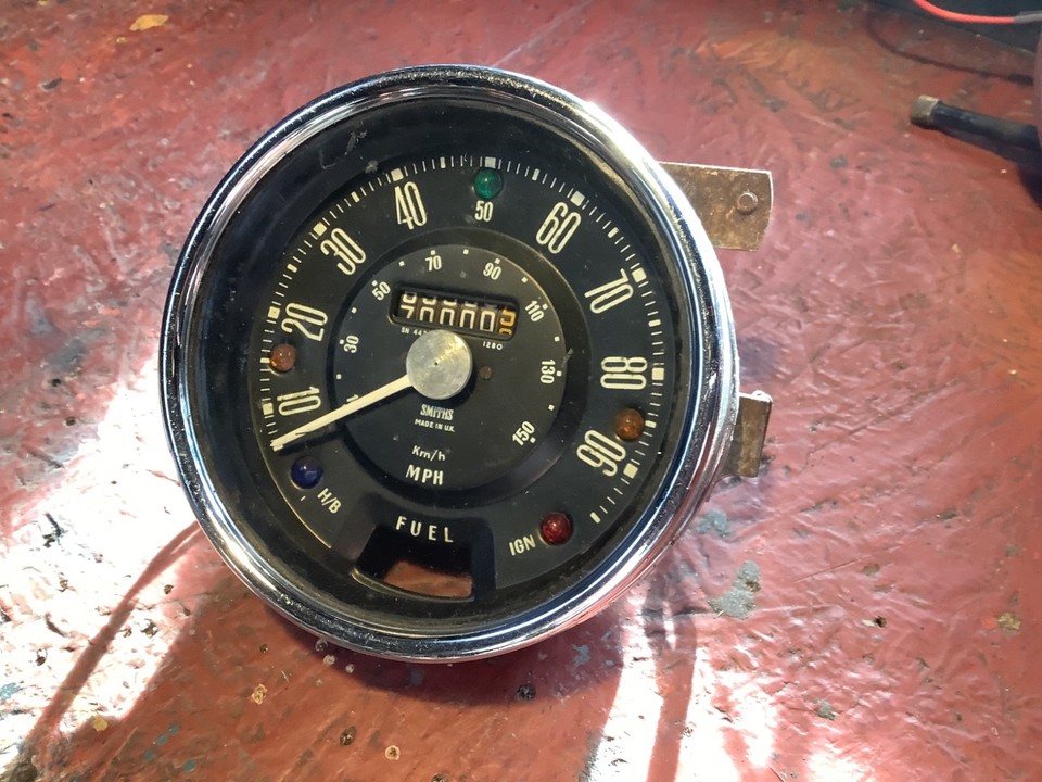 BMC CLASSIC MINI SPEEDOMETER | eBay UK