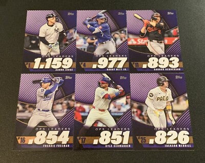 2025 Topps Series 2 OPS Best Insert You Pick Your Card Complete your ...