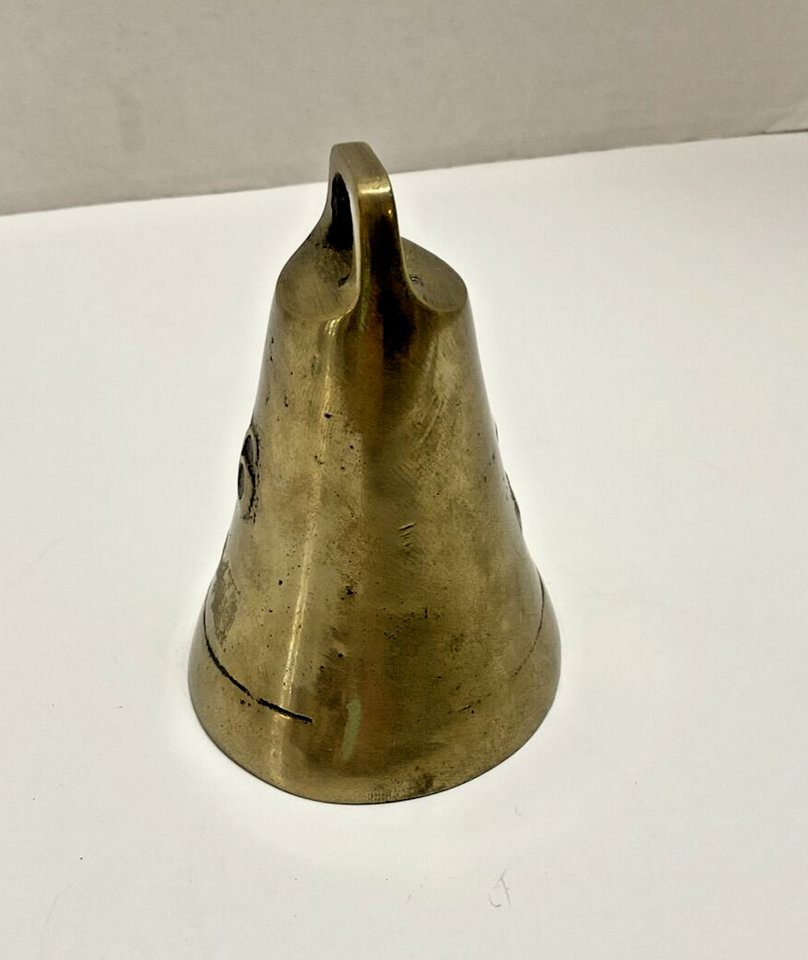 Polished BRONZE / BRASS COWBELL # 6 Argentinian Gaucho Cow Bell Rodeo ...