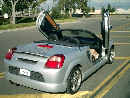 Toyota MR2 Spyder 2000 - 2006 Lambo Door Kit by Vertical Doors Inc 00 ...