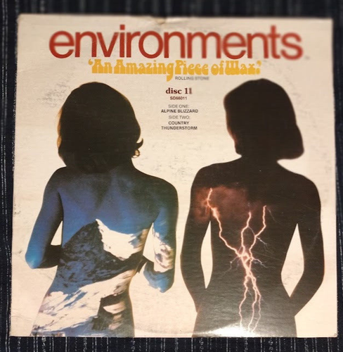 Environments Disc 11 Alpine Blizzard Country Thunder LP Field Recordings Ambient | eBay