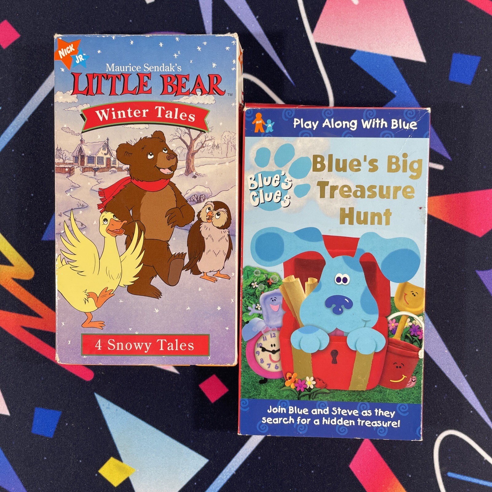 Nickelodeon Blues Clues Little Bear (VHS | Grelly USA