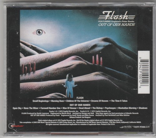 FLASH - Flash (1st Album)/ Out Of Our Hands - CD BRAND NEW & SEALED ...