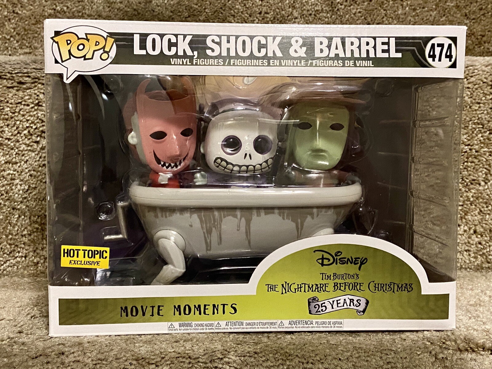 Funko Pop! Moments: Disney - Lock, Shock & Barrel - Hot Topic ...