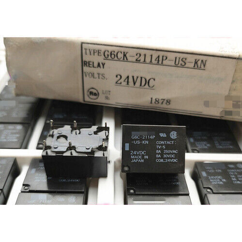 1Pc G6C-2114P-US-KN 24VDC Power Relay 6Pins 8A 250VAC #A6-22 | eBay