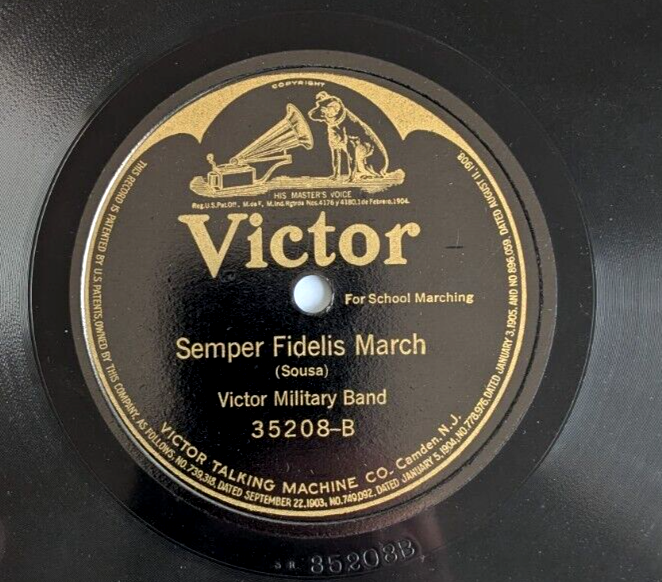High School Cadets March / Semper Fidelis March Victor Military Band 78 ...