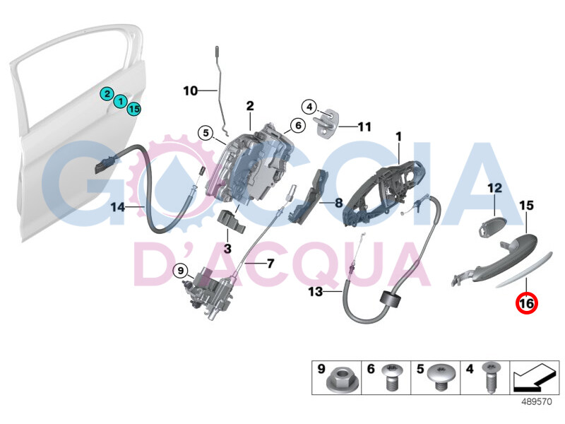 Genuine BMW 5' 6' G30 G31 G32 GT Chrome Wedge Trim 51219491488 | eBay UK