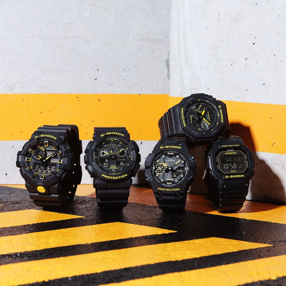 CASIO G-SHOCK GA-100CY-1AJF Caution Yellow Analog Digital CASIO G-SHOCK GA-100CY-1AJF Caution Yellow Analog Digital