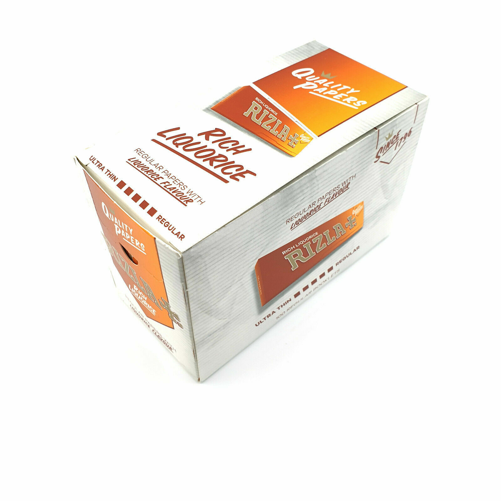 Rizla Liquorice Rolling Papers Cigarette Smoking Papers Regular Size ...