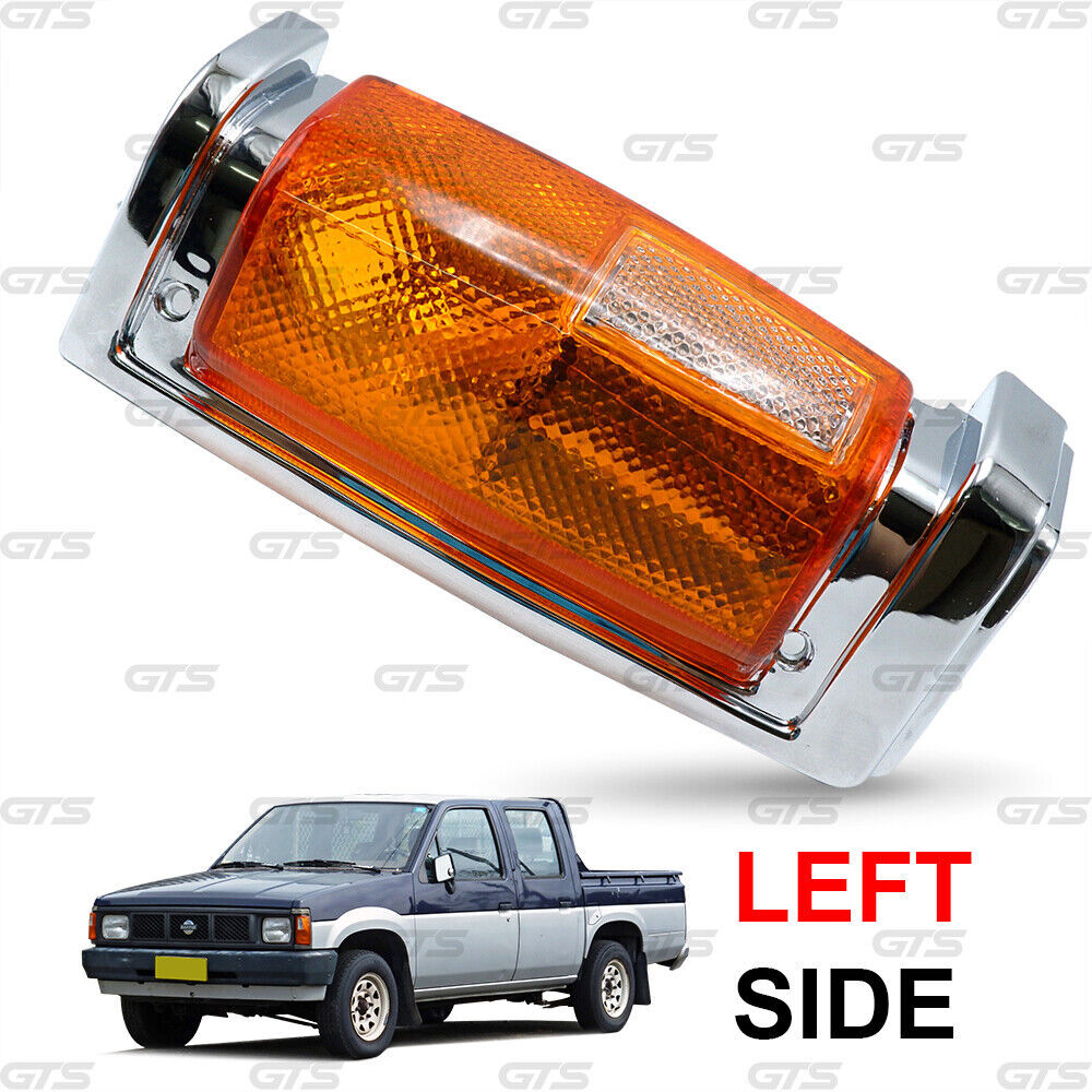 LH Front Corner Side Light Chrome For Nissan BigM TD D21 Pick Up 1998 ...