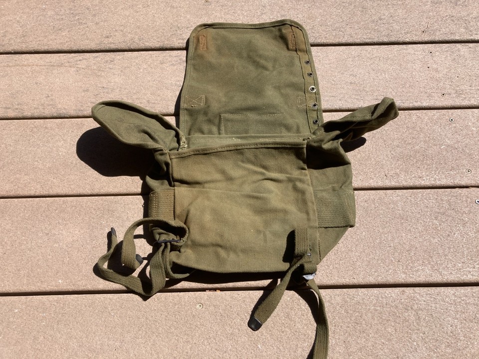 VIETNAM WAR US Army Field Gear Equipment COMBAT M56 M1956 BUTTPACK ...