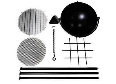 Cowboy Cauldron 40001-RANCH BOSS The Ranch Boss Fire Pit & Grill | eBay