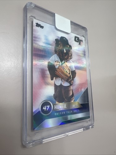 RARE HOLO FOIL 2025 - Oregon Tech Hootie the Hustlin Owl NAIA Baseball ...