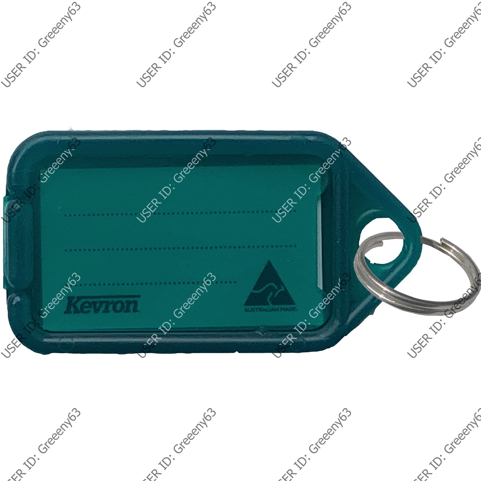 KEVRON Plastic Key Click Tags Labels Assorted Colours Fobs Card ID ...