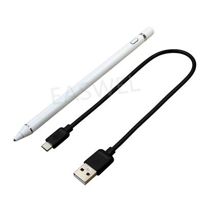 Rechargeable Capacitive Active Screen Stylus Pen Drawing Pen For iPad ...