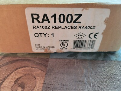 SYSTEM SENSOR REMOTE ANNUNCIATOR RA100Z NIB!!*** | eBay