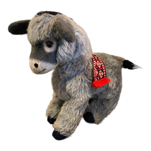 Rare Vintage Animal Fair Donkey Burro Plush 17” Stuffed Toy - Excellent ...