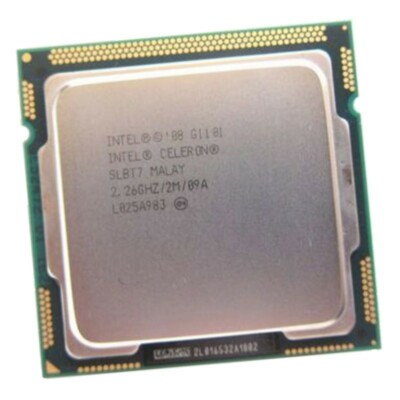 Prozessor CPU INTEL Celeron Dual-Core G1101 SLBT7 2.267Ghz LGA-1156 ...