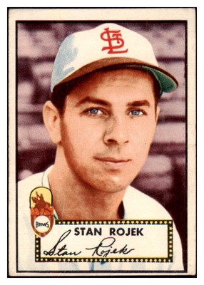1952 TOPPS #163 STAN ROJEK BROWNS VG SET BREAK 488240 (KYCARDS) | eBay