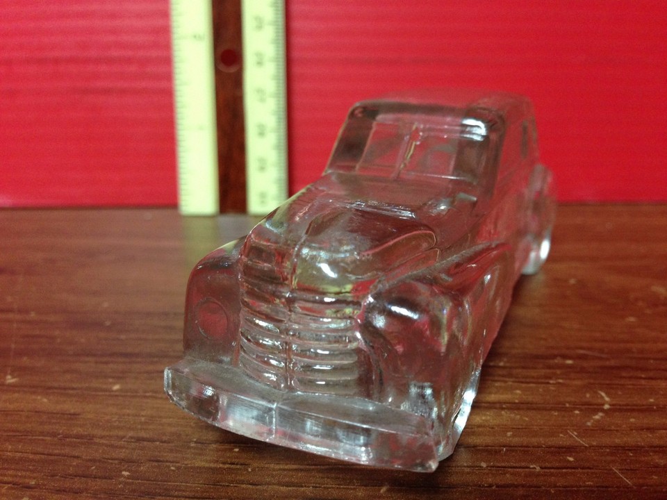 Vintage Glass Car Candy Container | eBay