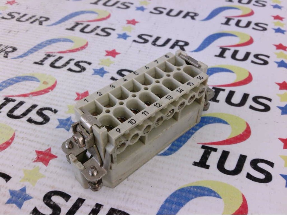 USSP Harting Han 09330162601 Insert 500V 16 A Male RoHS Compliant 16 ...