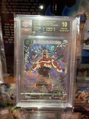 Ultra Instinct Son Goku, State Of The Gods SCR BGS 10 Black Label | eBay