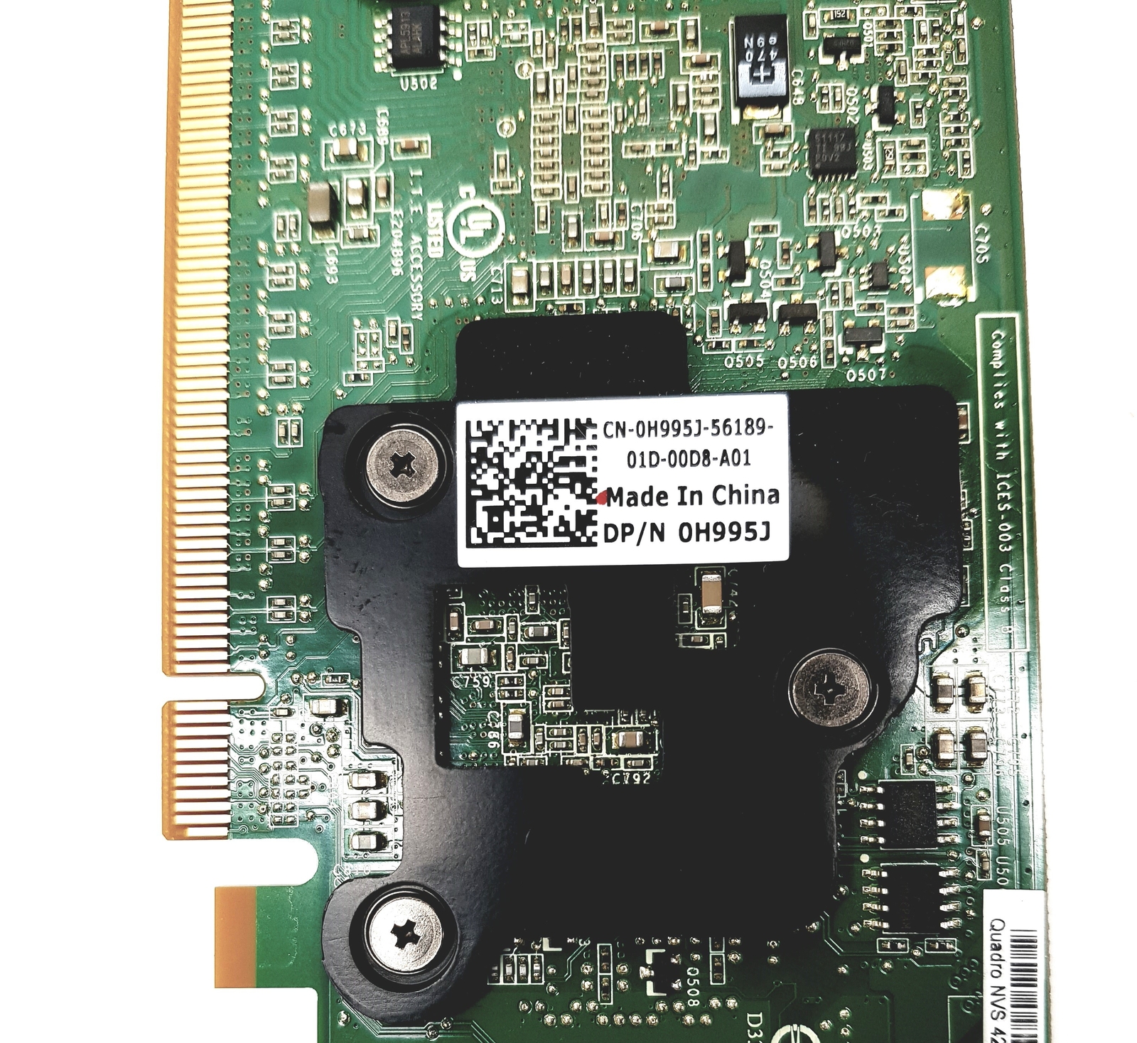 Dell NVIDIA Quadro NVS 420 (H995J) 512MB GDDR3 SDRAM PCI Express x16 ...