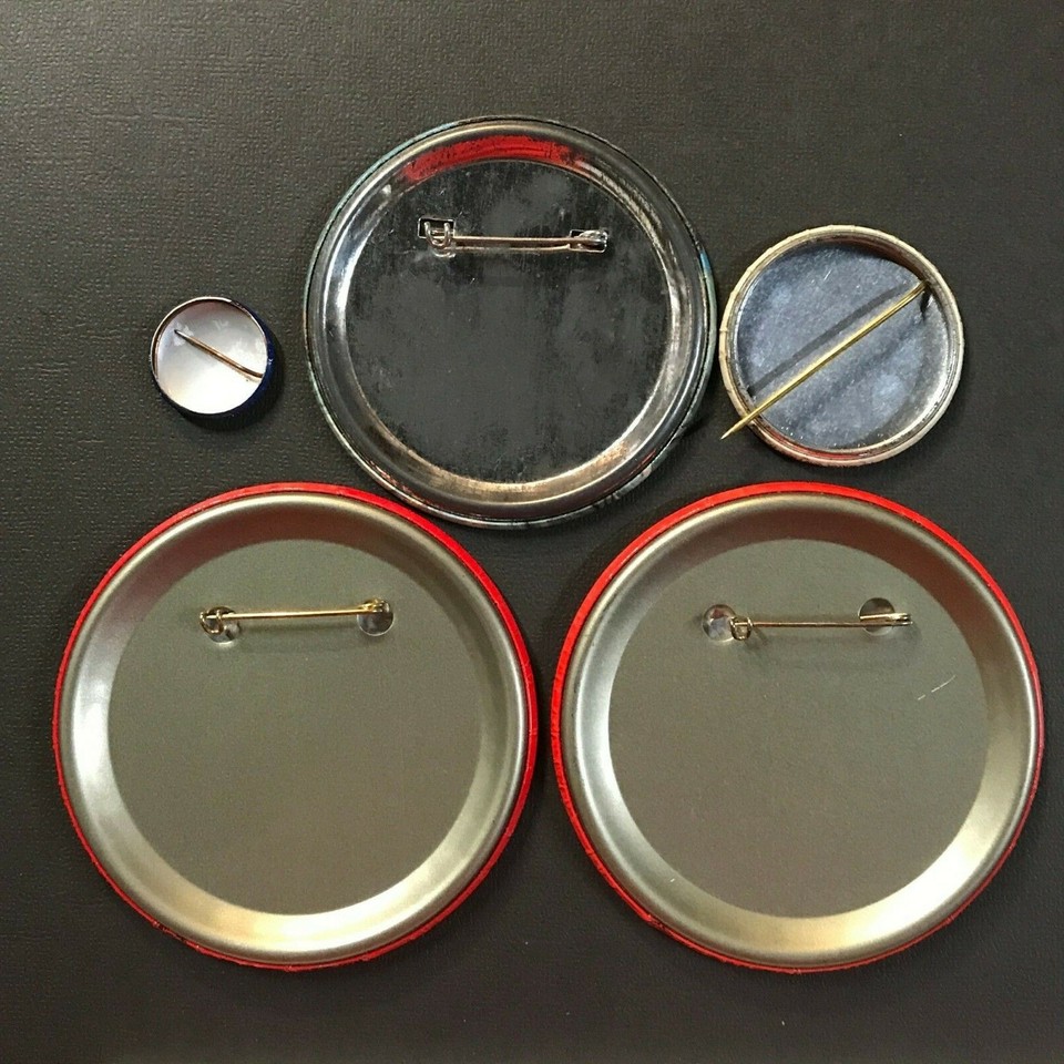 Patriotic American Bicentennial, Set of 5, Vintage Novelty Pin-Back ...