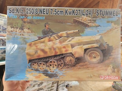 Dragon DML - Sd.Kfz. 250/8 NEU 7.5cm KwK37(L/24) 'STUMMEL' - 1/35 ...