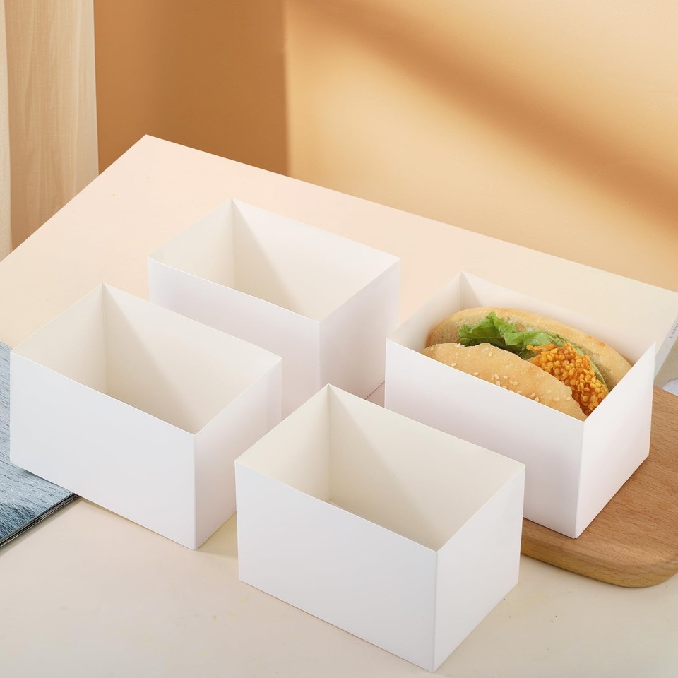 30 Pieces Paper Sandwich Boxes Sandwich Take Out Boxes Containers ...