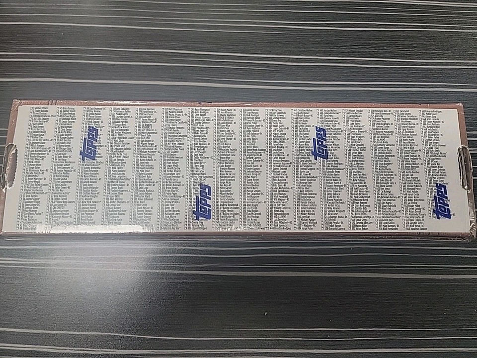 2025 Topps 582 Montgomery Club Complete Factory Set - Sealed - Ships ...