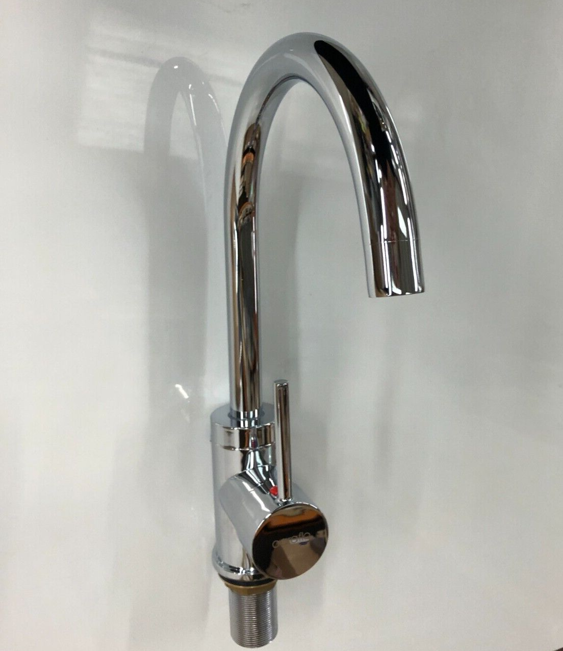 Caraflo Caravan Tap Chrome Swan Neck Mixer Kitchen Bathroom Motorhome ...