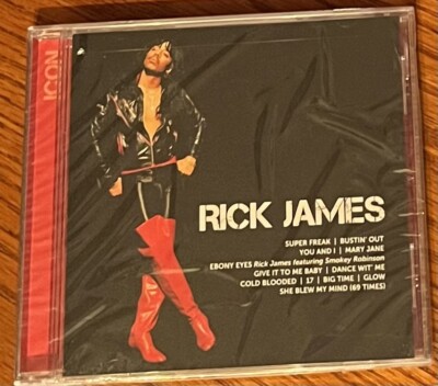 RICK JAMES "ICON" BRAND NEW ORIGINAL 2010 USA CD ALBUM 602527458359| eBay