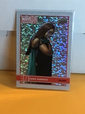 2021-22 Upper Deck Marvel Annual SILVER Card Zora Vukovic #100 Nice | eBay