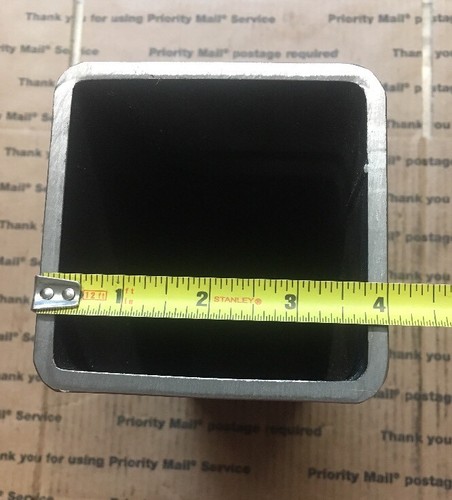 4 X 4 Steel Square Tube 1/4" Wall Tubing Steel Brace Support Welding 8 ...