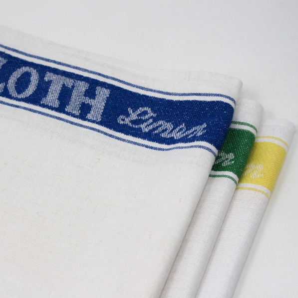 12X Linen Union Tea Towels & Glass Cloths Catering Kitchen Restaurant ...