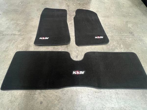 NEW HOLDEN VN VR VS COMMODORE FLOOR MATS BLACK PLUSH 3 PIECE KIT HSV ...