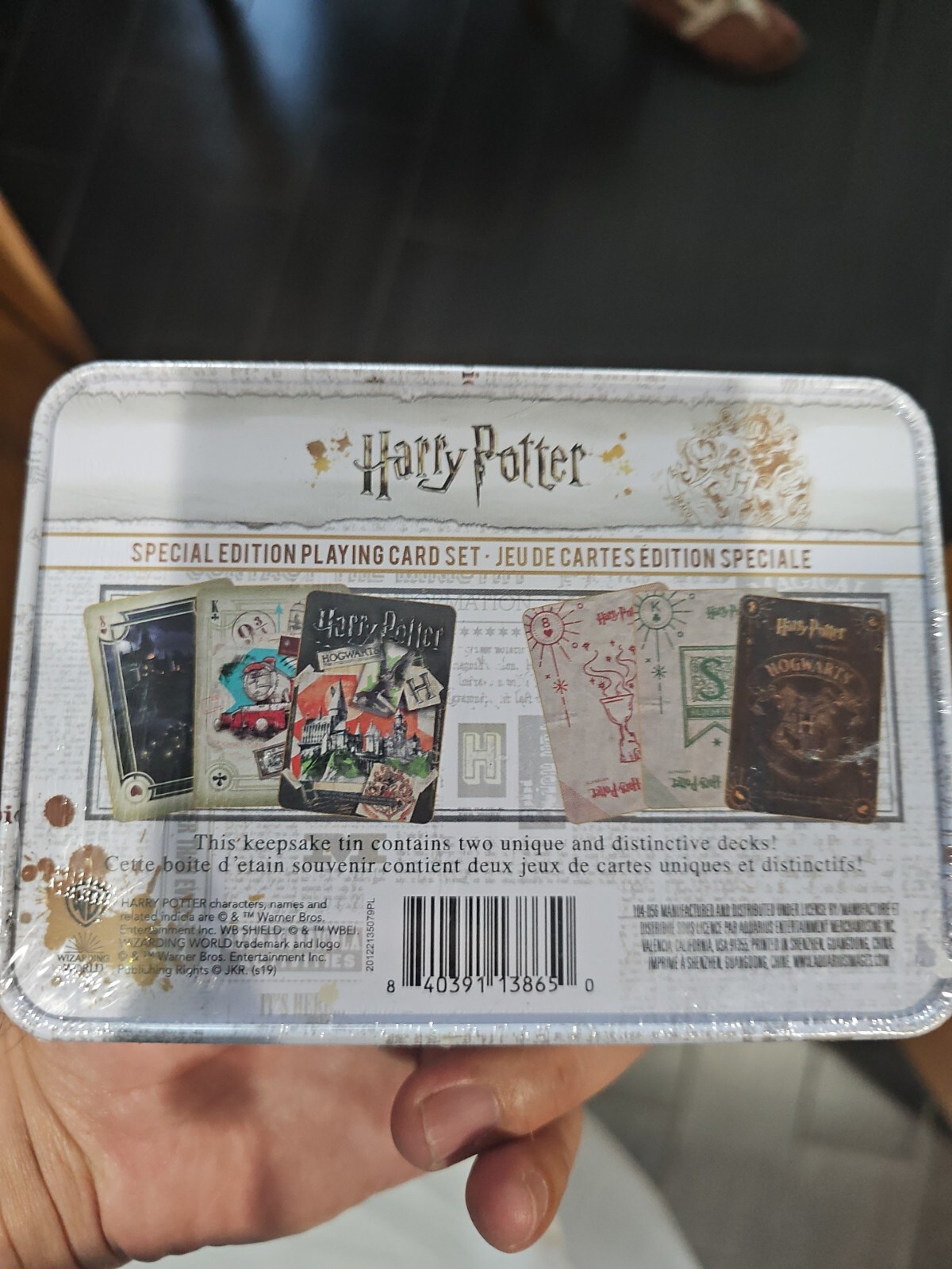 Harry Potter Wizarding World Special Edition Playing Card Set | eBay