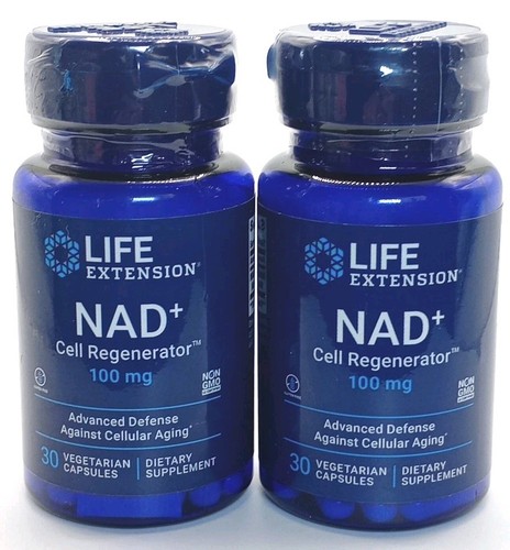 X2 Life Extension NAD+ Cell Nicotinamide Riboside 100mg Capsules 30ct. (2027) | eBay
