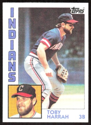 1984 8782A Topps Toby Harrah Cleveland Indians #348 | eBay