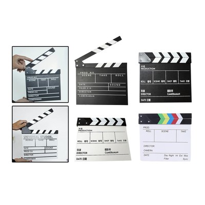 Movie Directors Clapboard Clapper Board Scene Slate Clap Mini ...