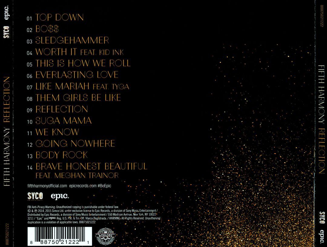 FIFTH HARMONY - REFLECTION [DELUXE] NEW CD 888750212221| eBay