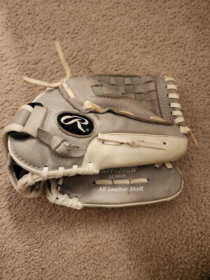 Rawlings 12'' Highlight Series All Leather Shell Fastpitch Glove ...