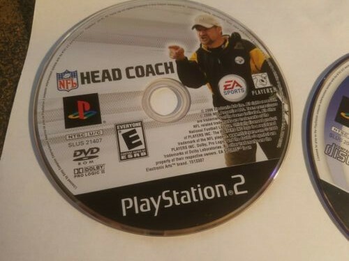 Madden NFL 2001 & NFL Head Coach Sony PlayStation 2 video games. Discs ...