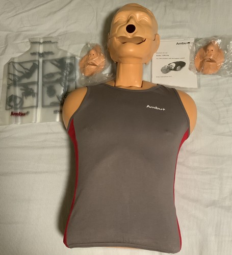 Ambu CPR Pal Manikin Mannequin Mouth2Mouth Training Adult Dummy 259004000 | eBay