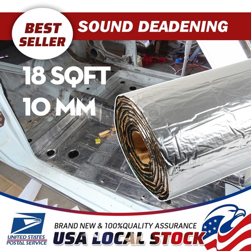 18sqft Thermal Sound Deadener Car Heat Shield Insulation Noise Reduce ...